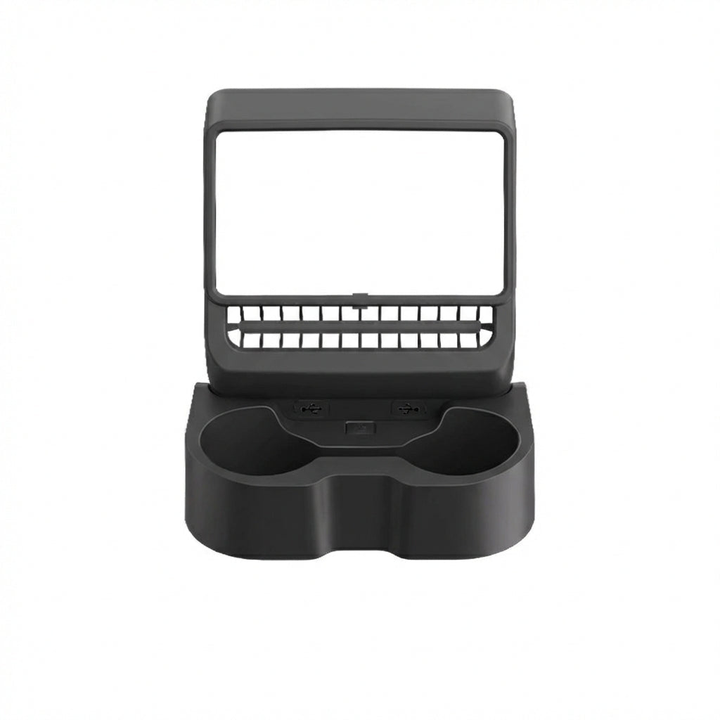 Rotatable Rear Seat Cup Holder for Tesla Model 3/Y - 150° Swivel Design